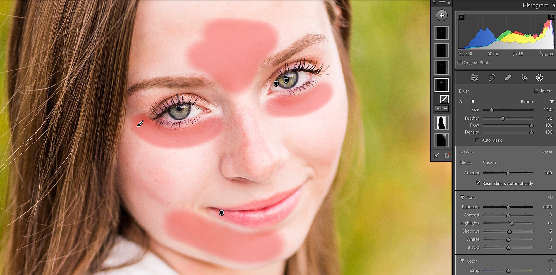 Natural + Effective Skin Retouching | NH Portrait Photographer